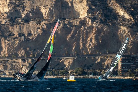 Imoca Class German Boat Team Malizia Editorial Stock Photo - Stock ...