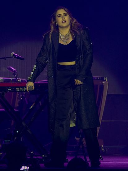 Rosa Linn Performs During Iheartradio Alter Editorial Stock Photo ...