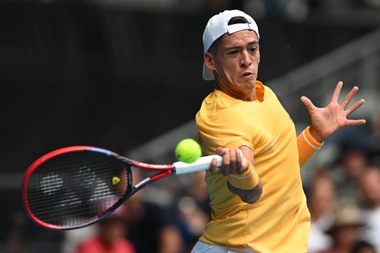 Sebastian Baez Argentina Action Against Jason Editorial Stock Photo ...