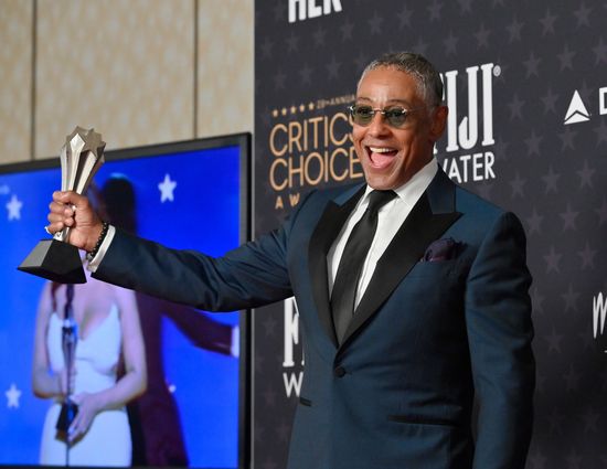 Giancarlo Esposito Appears Backstage Award Best Editorial Stock Photo ...