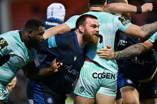 Darcy Rae Bath Rugby Action Editorial Stock Photo - Stock Image ...