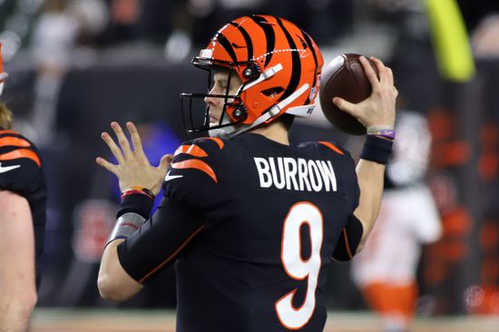 Cincinnati Bengals Qb Joe Burrow Warms Editorial Stock Photo - Stock ...