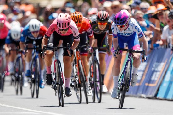 Alexandra Manly Team Bikeexchangejayco Australia Sprint Editorial Stock ...