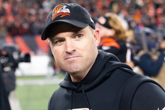 Cincinnati Bengals Coach Zac Taylor Following Editorial Stock Photo ...