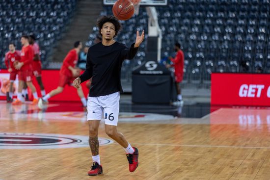 Victor Sanders Pregame Training During Eurocup Editorial Stock Photo ...