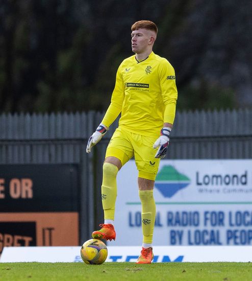 Rangers B Team Goalkeeper Jacob Pazikas Editorial Stock Photo - Stock ...