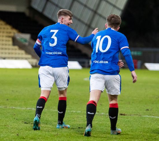 Rangers B Team Defender Robbie Fraser Editorial Stock Photo - Stock ...