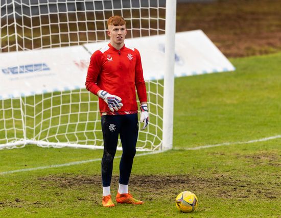 Rangers B Team Goalkeeper Jacob Pazikas Editorial Stock Photo - Stock ...