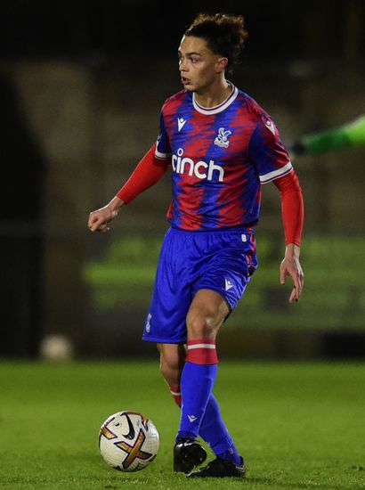 Noah Watson Crystal Palace U21s During Editorial Stock Photo - Stock ...