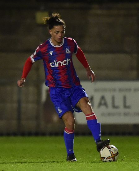 Noah Watson Crystal Palace U21s During Editorial Stock Photo - Stock ...