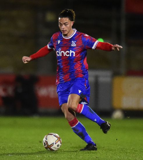 Noah Watson Crystal Palace U21s During Editorial Stock Photo - Stock ...