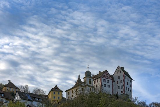 Egloffstein Castle Cloudy Sky Egloffstein Upper Editorial Stock Photo ...