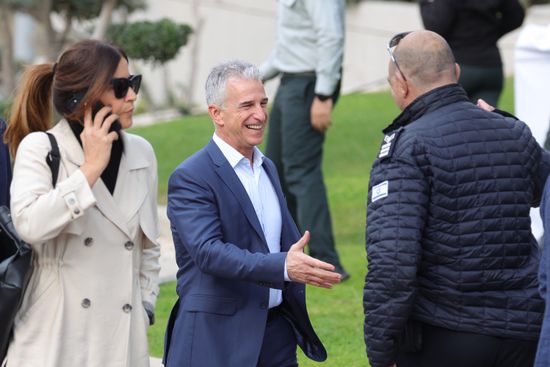 David Barnea Director Mossad During Change Editorial Stock Photo ...