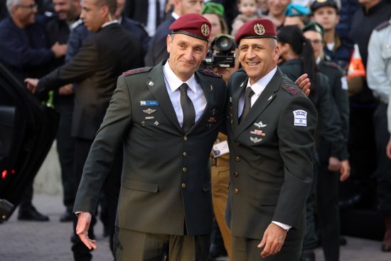 Mew Chief General Staff Israeli Defence Editorial Stock Photo - Stock ...