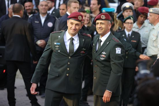 Mew Chief General Staff Israeli Defence Editorial Stock Photo - Stock ...
