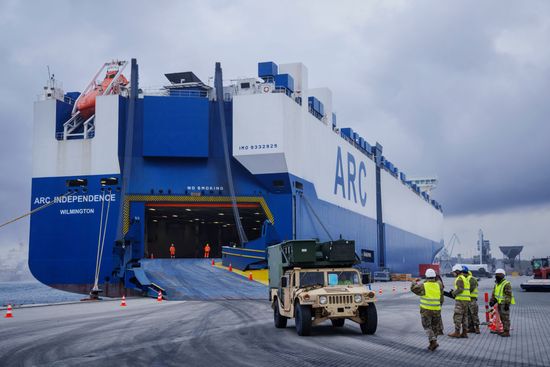 Cargo Ship Arc Independence Arrives Approx Editorial Stock Photo ...