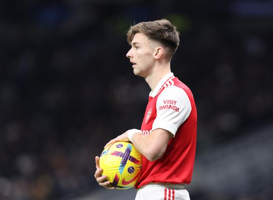 Kieran Tierney Arsenal During English Premier Editorial Stock Photo ...