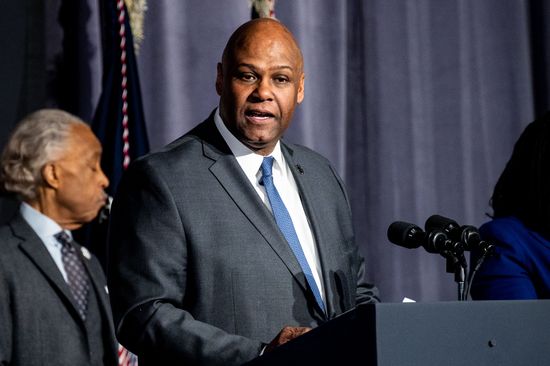 Ray Curry President United Autoworkers Uaw Editorial Stock Photo ...