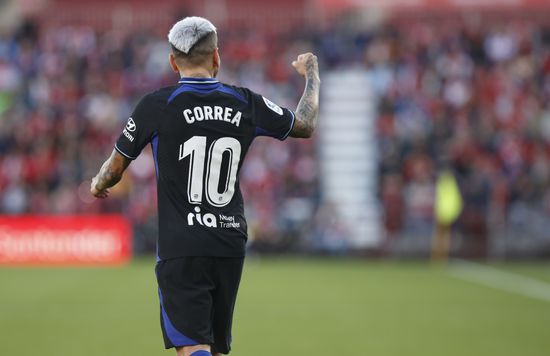 Angel Correa Goal During Almeria V Editorial Stock Photo - Stock Image ...