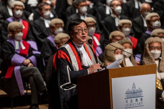 President Law Society Hong Kong Chan Editorial Stock Photo - Stock ...