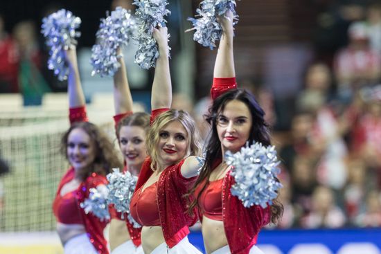 Cheerleaders During Handball Ihf 2023 World Editorial Stock Photo ...