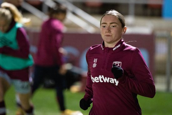 Keira Flannery 41 West Ham Warming Editorial Stock Photo - Stock Image ...