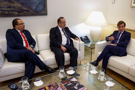 Madrids Mayor Jose Luis Martinezalmeida R Editorial Stock Photo - Stock ...