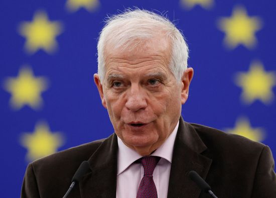European High Representative Union Foreign Affairs Editorial Stock ...