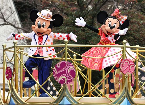Urayasu Japan Disney Characters Mickey L Editorial Stock Photo - Stock ...