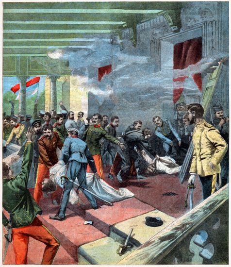 History Serbia May Coup Nationalists Black Editorial Stock Photo ...