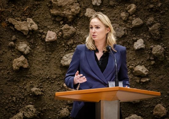 Hague Queeny Rajkowski Vvd During Weekly Editorial Stock Photo - Stock ...