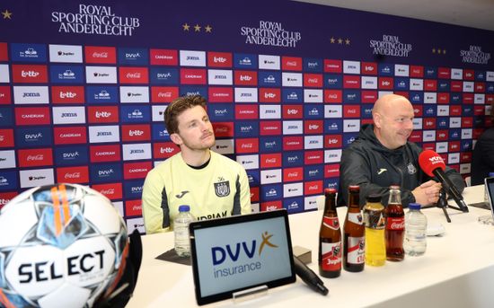 Anderlechts New Player Anders Dreyer Anderlechts Editorial Stock Photo ...