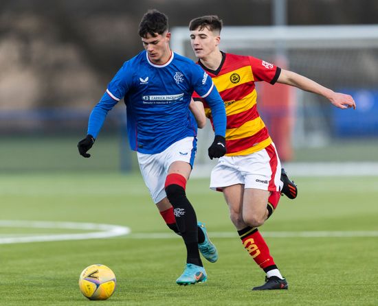 Rangers B Team Forward Tony Weston Editorial Stock Photo - Stock Image ...