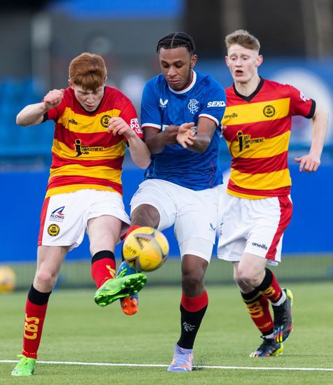 Rangers B Team Forward Zak Lovelace Editorial Stock Photo - Stock Image ...