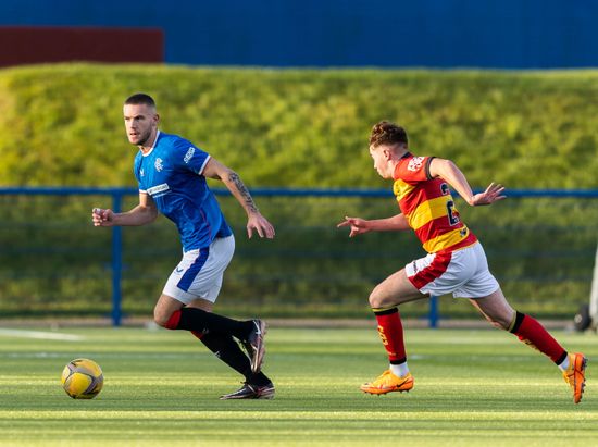 Rangers B Team Defender Lewis Mackinnon Editorial Stock Photo - Stock ...