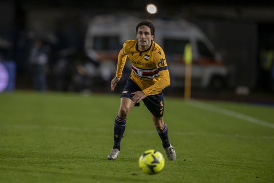 Tommaso Augello Sampdoria During Italian Serie Editorial Stock Photo ...