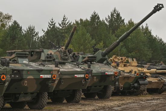 Polish Military Vehicles M120 Rak Us Editorial Stock Photo - Stock ...