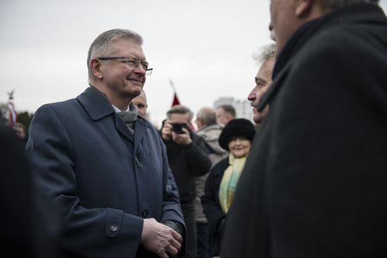 Russias Ambassador Poland Sergey Andreev Speaks Editorial Stock Photo ...