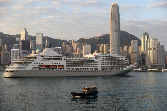 Cruise Ship Silver Spirit Sails Into Editorial Stock Photo - Stock ...