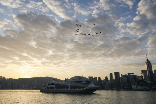 Cruise Ship Silver Spirit Sails Into Editorial Stock Photo - Stock ...