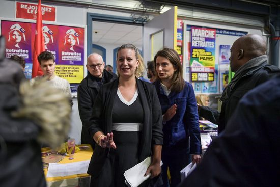 Matilde Panot Marine Tondelier Nupes Olivier Editorial Stock Photo ...