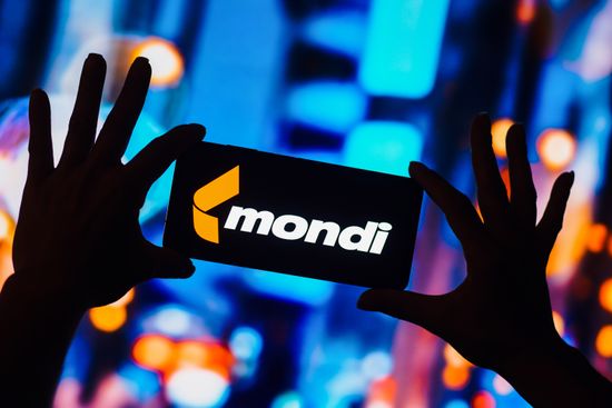 This Photo Illustration Mondi Plc Logo Editorial Stock Photo - Stock ...