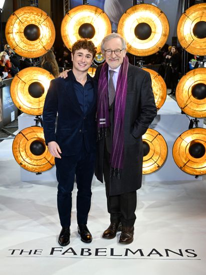Gabriel Labelle Steven Spielberg Attending Fabelmans Editorial Stock ...