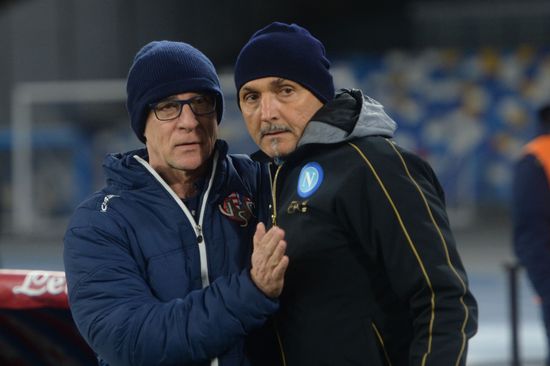 Luciano Spalletti Manager Ssc Napoli Davide Editorial Stock Photo ...