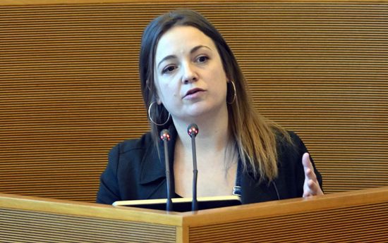 Ptbs Amandine Pavet Pictured During Plenary Editorial Stock Photo ...