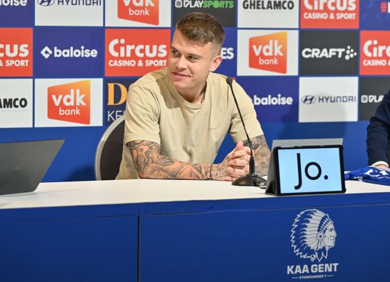 Gents New Player Kamil Piatkowski Pictured Editorial Stock Photo ...