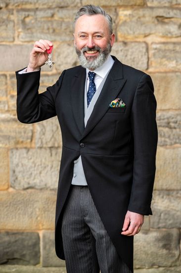 Mr Colin Edgar Receives Mbe Morning Editorial Stock Photo - Stock Image ...