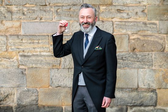 Mr Colin Edgar Receives Mbe Morning Editorial Stock Photo - Stock Image ...