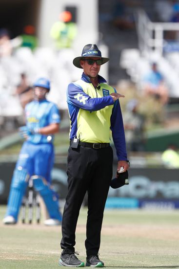 Umpire Arno Jacobs Gestures Editorial Stock Photo - Stock Image ...