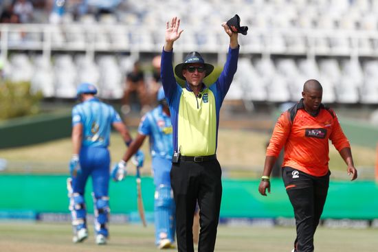 Umpire Arno Jacobs Gestures Editorial Stock Photo - Stock Image ...